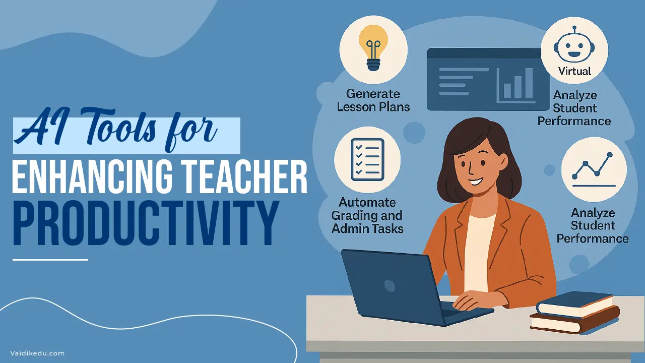 AI Tools For Enhancing Teacher Productivity - Vaidik Eduservices