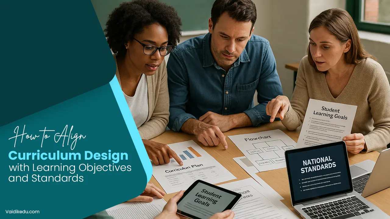 How To Align Curriculum Design With Learning Objectives And Standards - Vaidik Eduservices