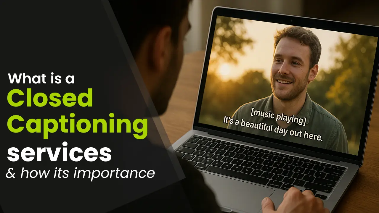 What is Closed Captioning Service - Vaidik Eduservices